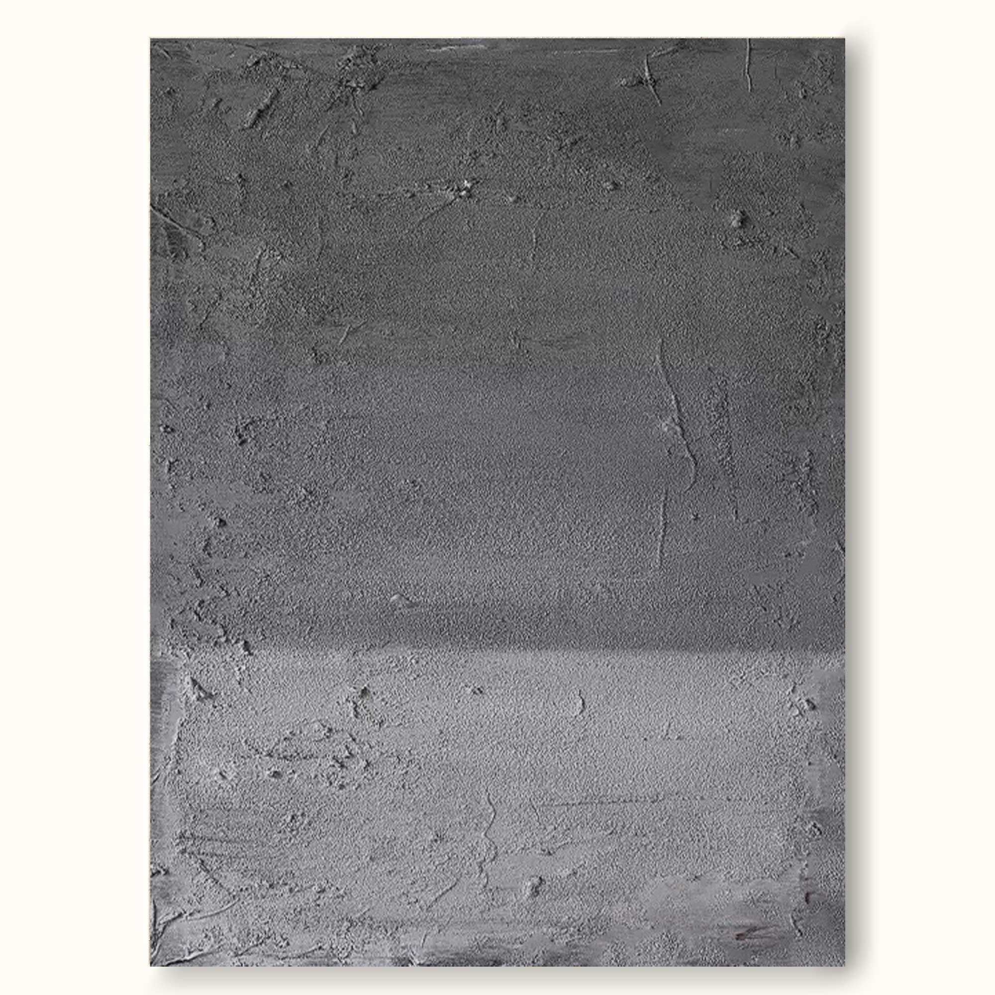 Grey Modern Abstract Minimalist Wall Art Vertical Gray Minimal Art ...
