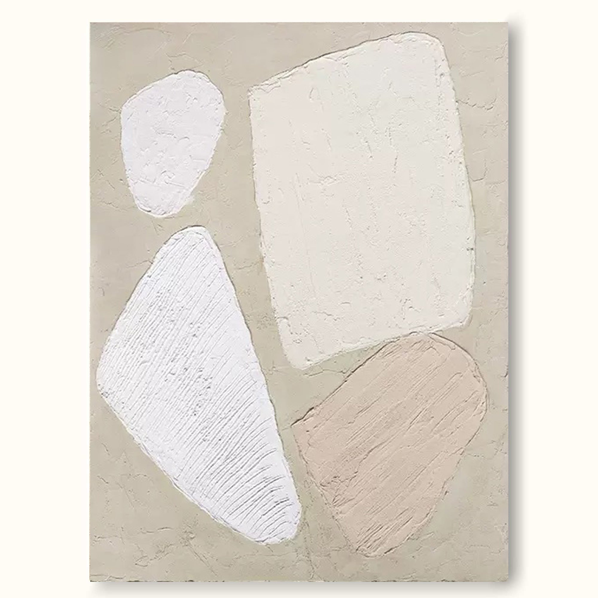 Large Texture Minimalist Painting Canvas Minimalist Art Contemporary ...