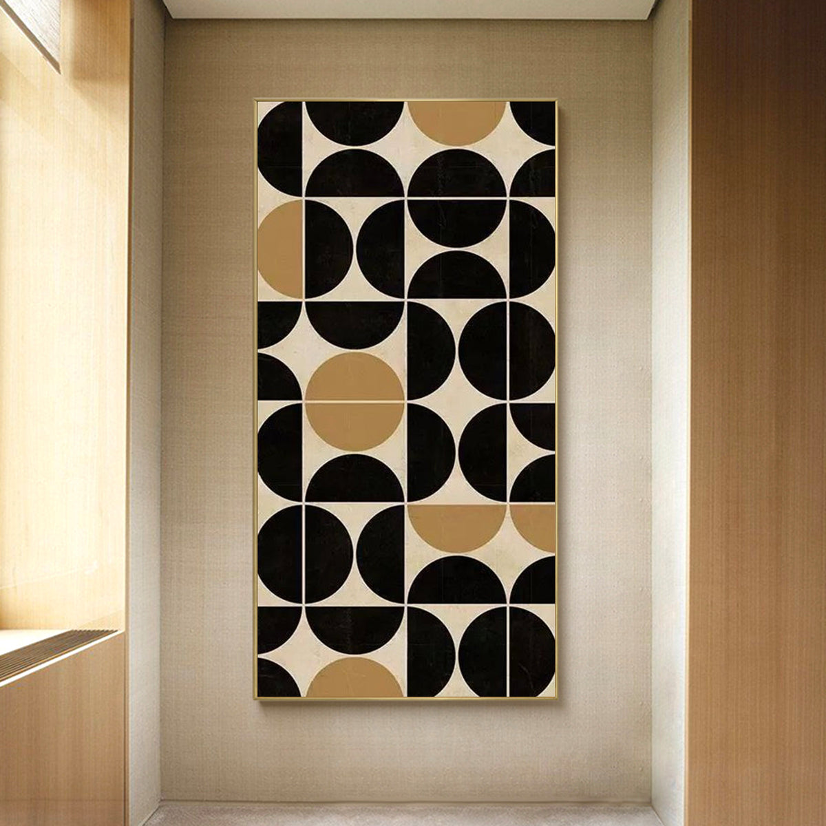Oversized Geometric Minimalist Abstract Art Large Minimalist Wall Art ...